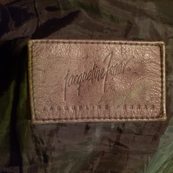 Jacqueline Ferrar | Jackets & Coats | Jacqueline Ferrar Leather Jacket ...